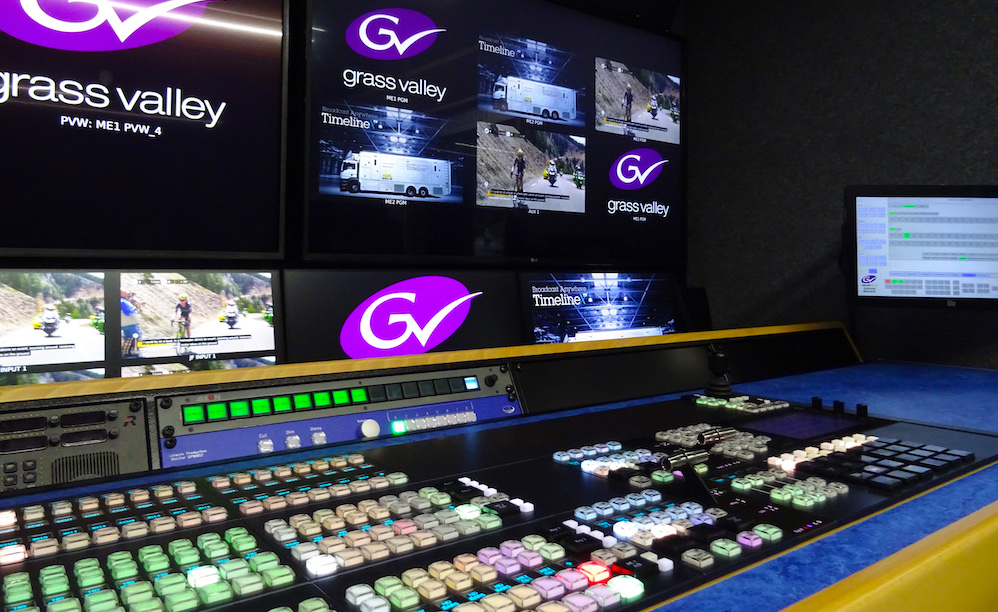 New IP UHD HDR outside broadcast truck - UHD3 - Timeline Television Ltd.